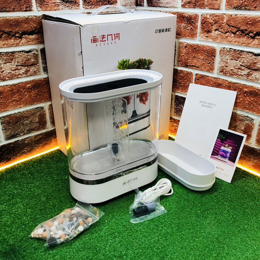 Аквариум мини с насосом