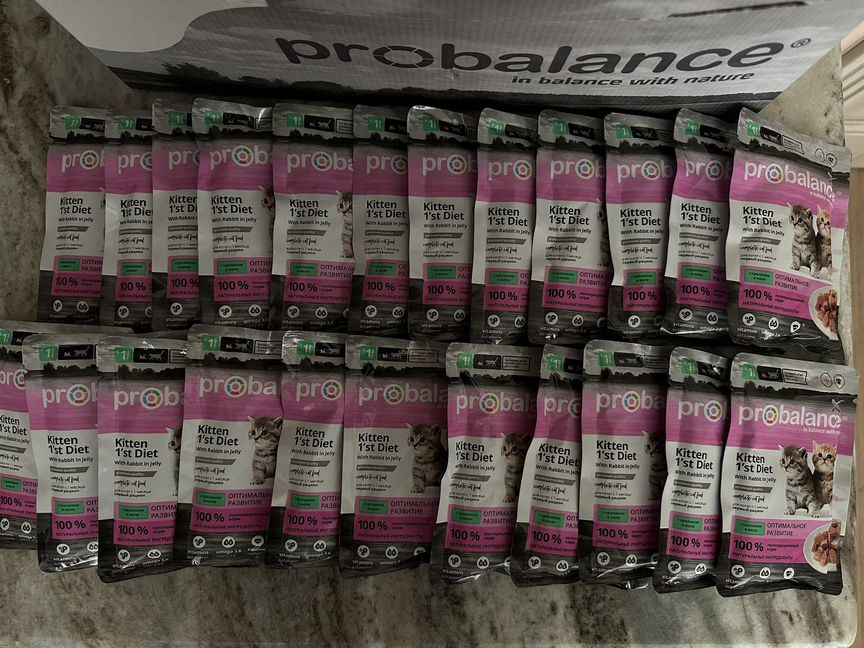Жидкий корм Probalance Kitten 1'st Diet с кроликом