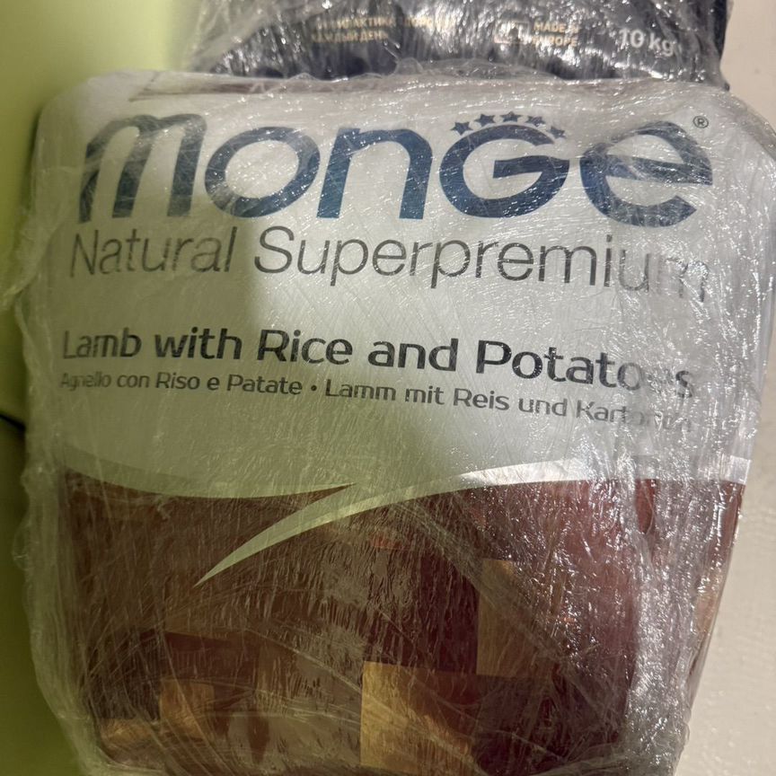 Monge для собак с ягненком 12кг