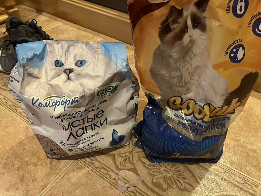 Наполнитель для кошачьего туалета