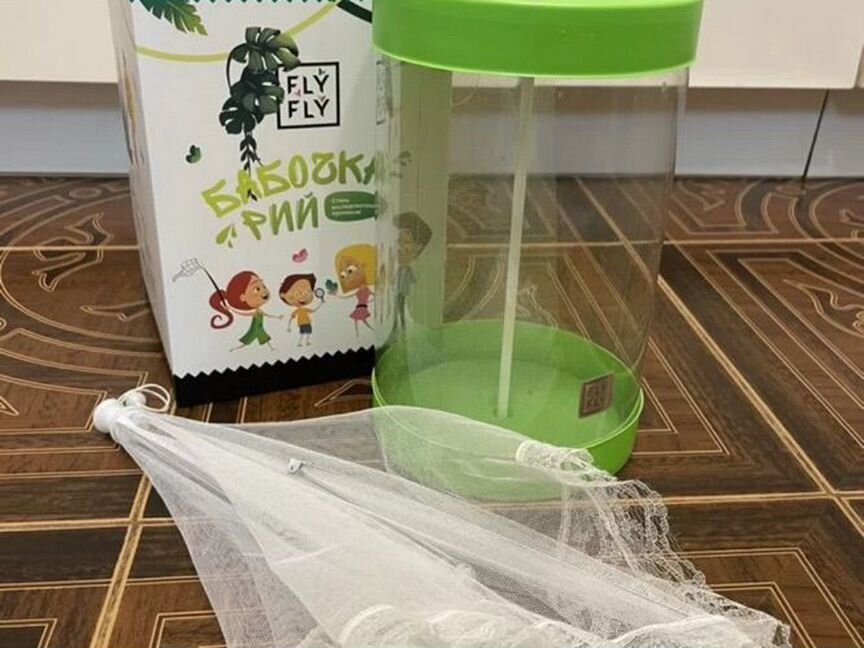 Бабочкарий с домиком для бабочек