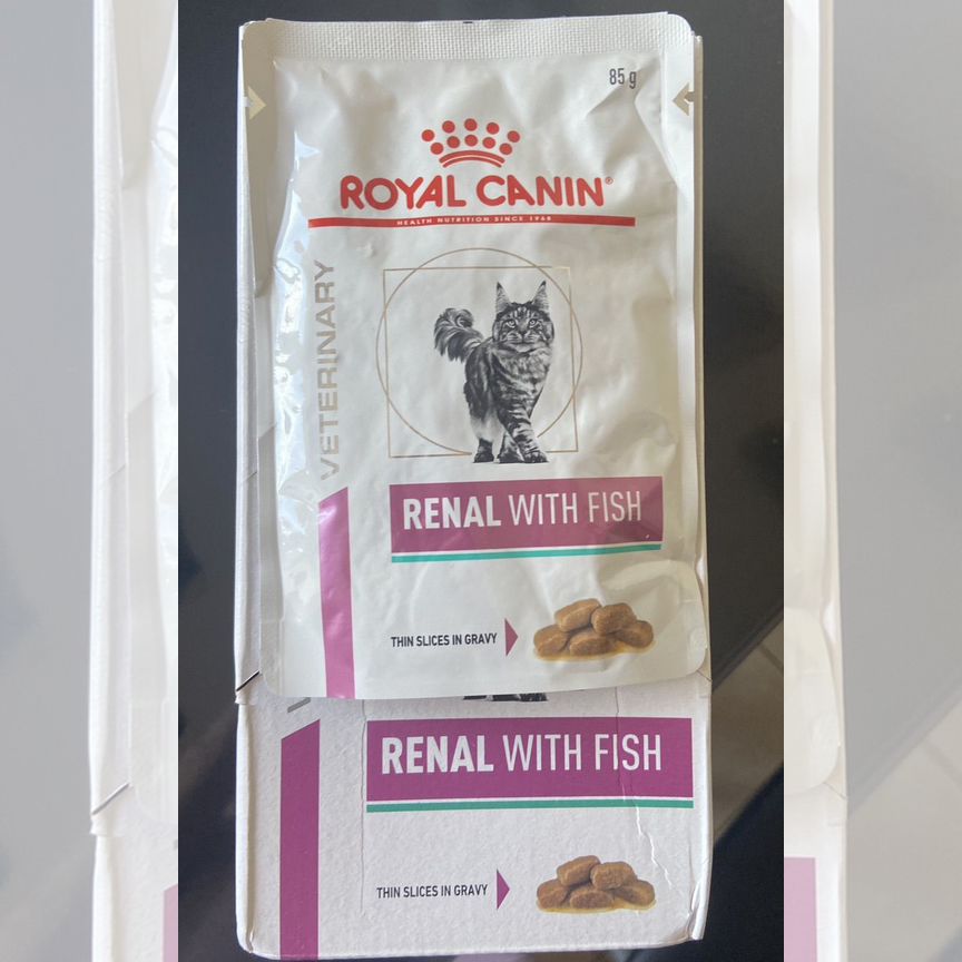 Корм для кошек Royal Canin Renal (влажный сухой)