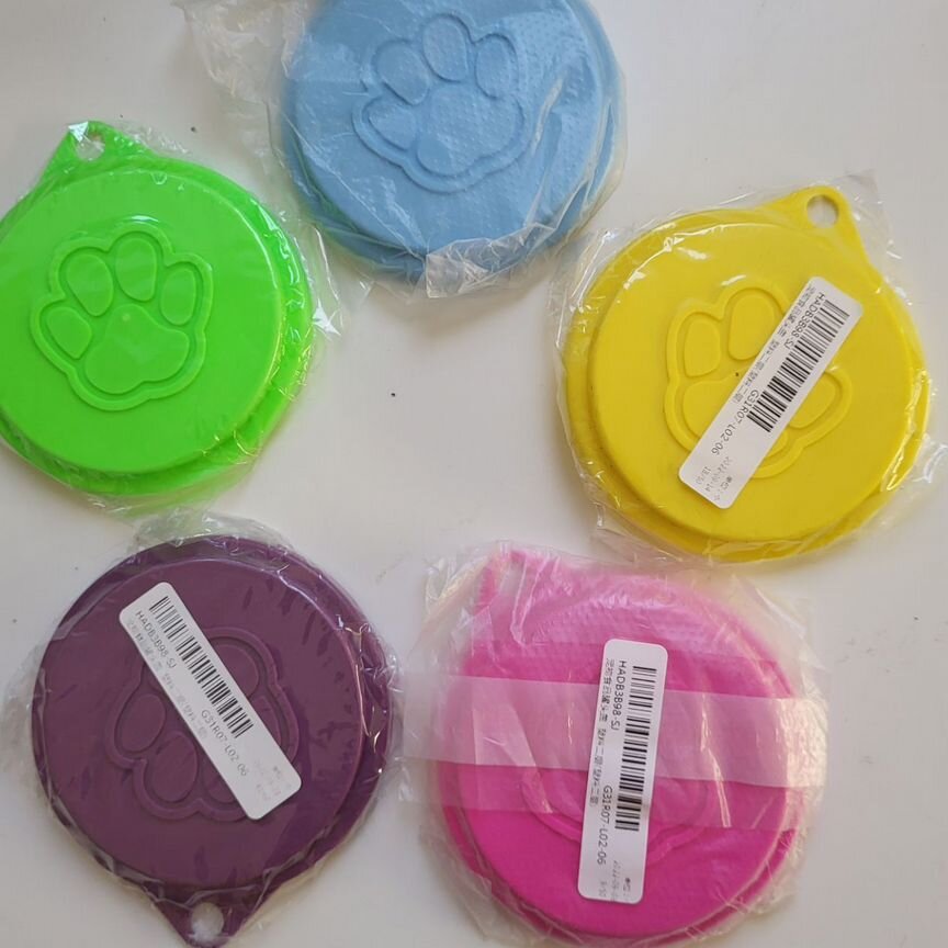 Крышки для банок для животных новые