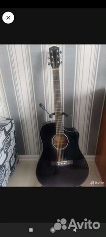 Акустическая гитара fender cd 60се купить в Екатеринбурге | Хобби и ...
