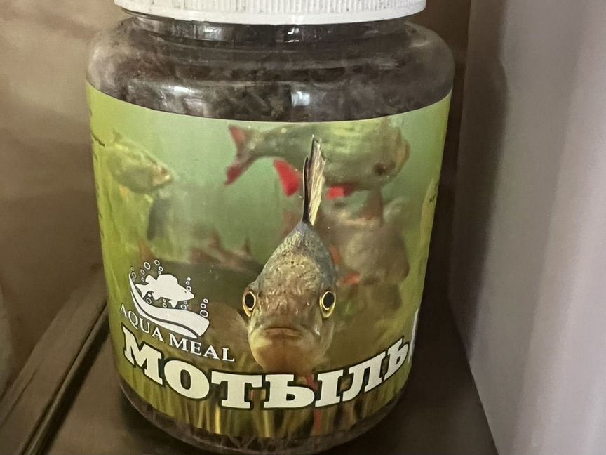 Сухой мотыль