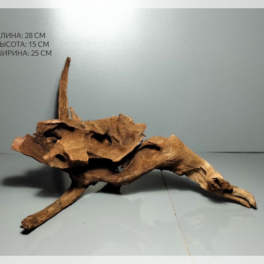 Коряга мангровая для аквариума 28*25*15 вк40