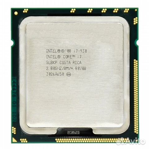Intel core i7 930 LGA 1366 купить в Екатеринбурге | Электроника | Авито
