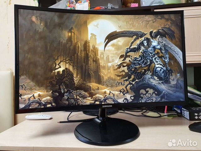 Монитор 27 дюймов.Samsung c27f390fhi,изогнутый купить в Санкт ...