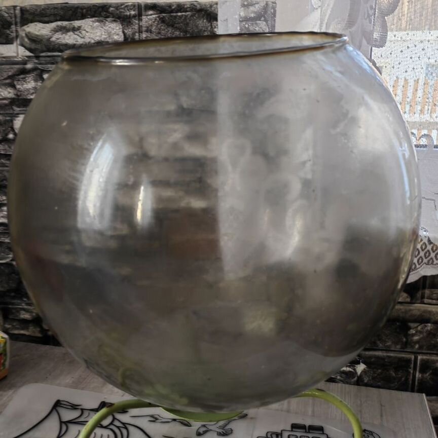 Аквариум круглый 20л