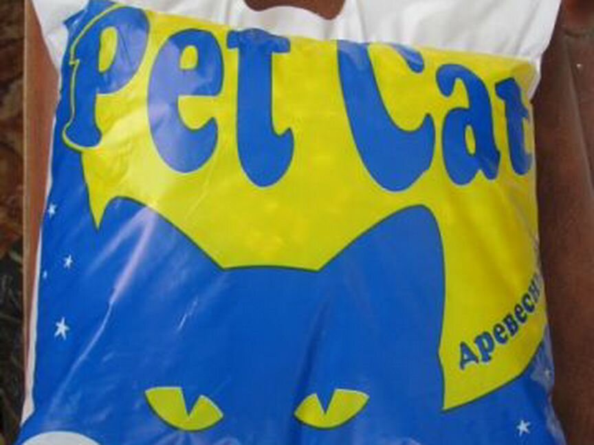 Наполнитель для кошачьего туалета PetCat древесный