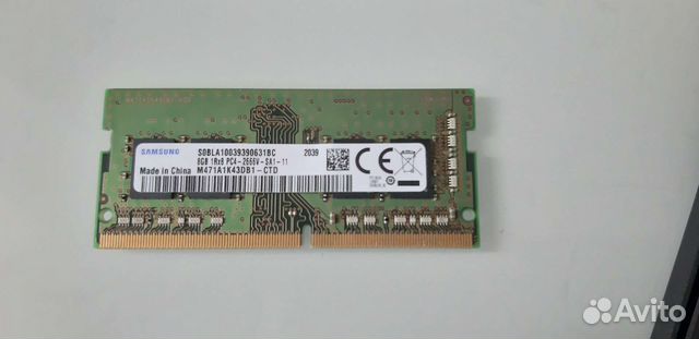 Оперативная память Ddr4 8gb 2666 Samsung купить в Самаре Электроника