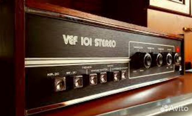 Усилитель VEF 101 stereo hifi купить в Санкт-Петербурге | Электроника | Авито