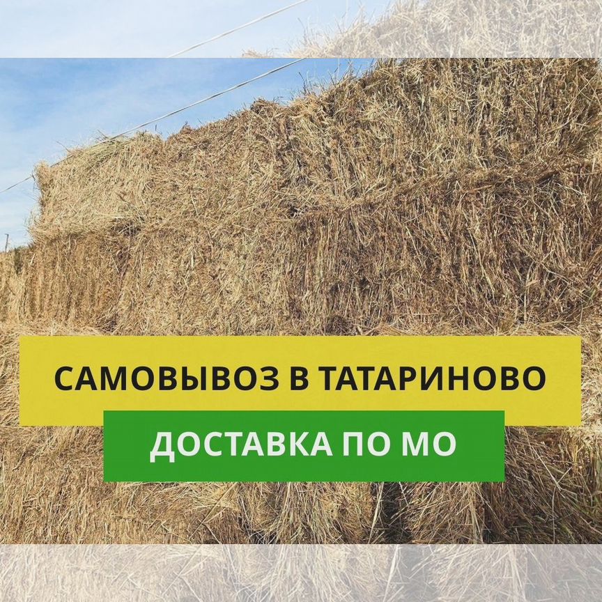 Сено и солома