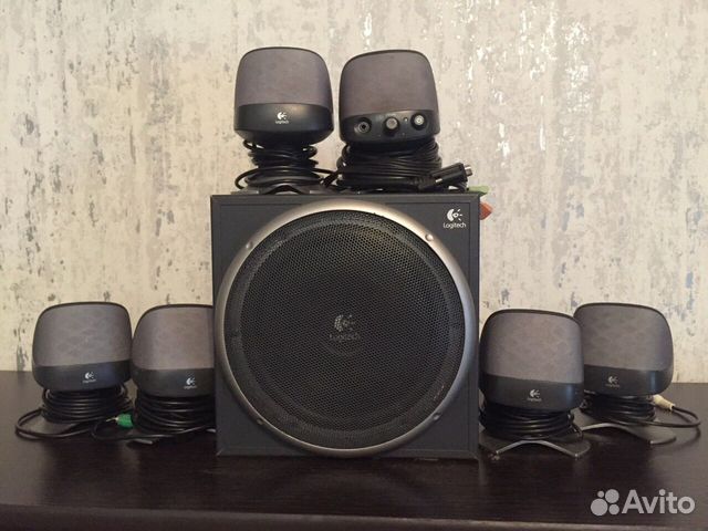 Колонки Logitech X-620 купить в Смоленске | Электроника | Авито