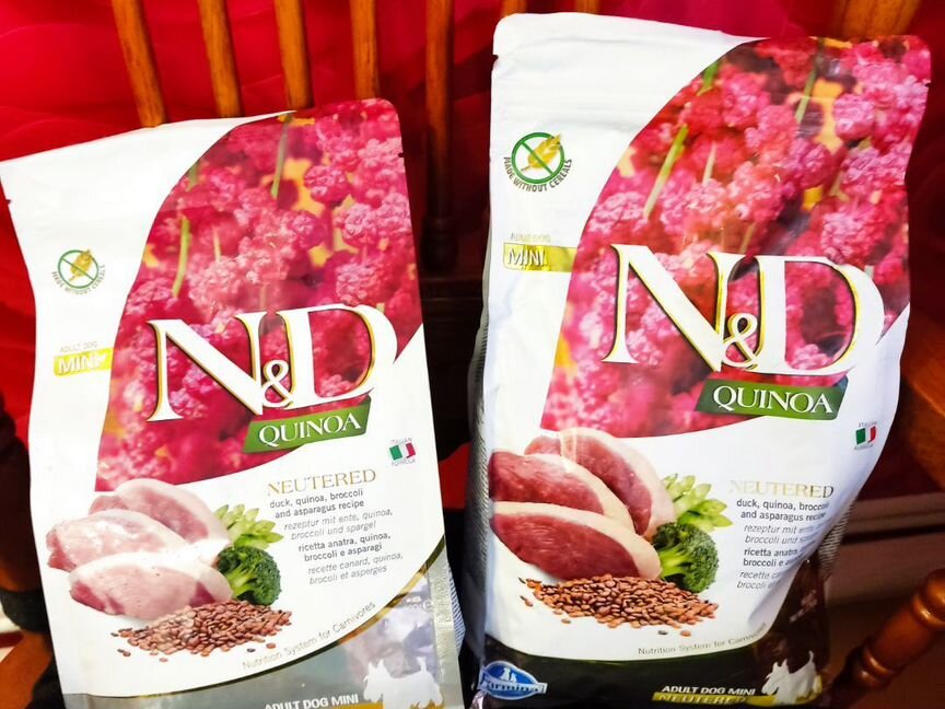 Farmina N&D Quinoa Neutered Adult Mini сухой