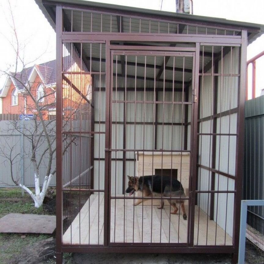Вольер на заказ уличный