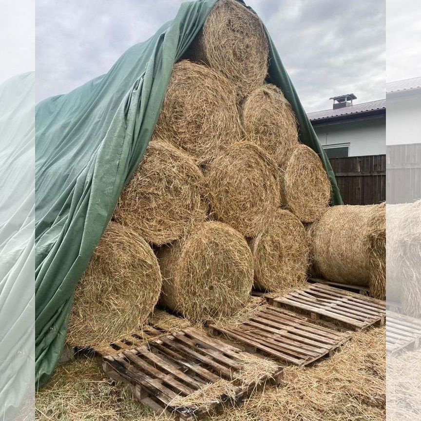 Флис для укрытия сена