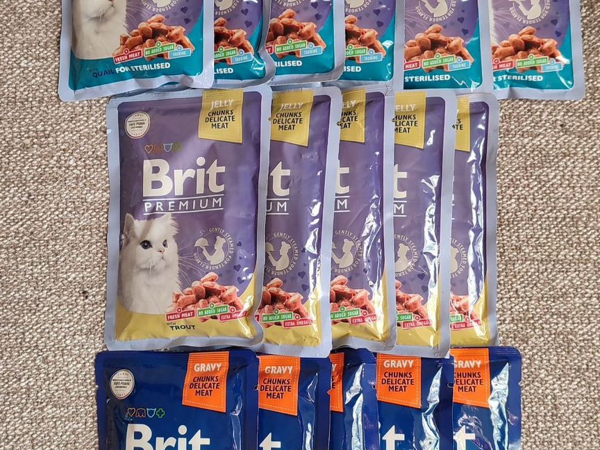 Кошачий корм Brit