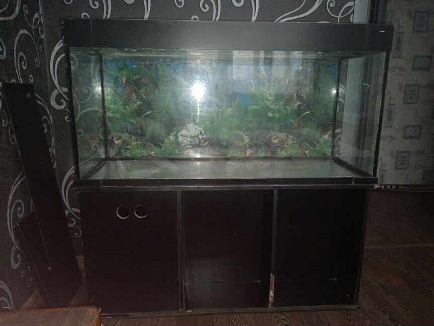Аквариум с тумбой 230л