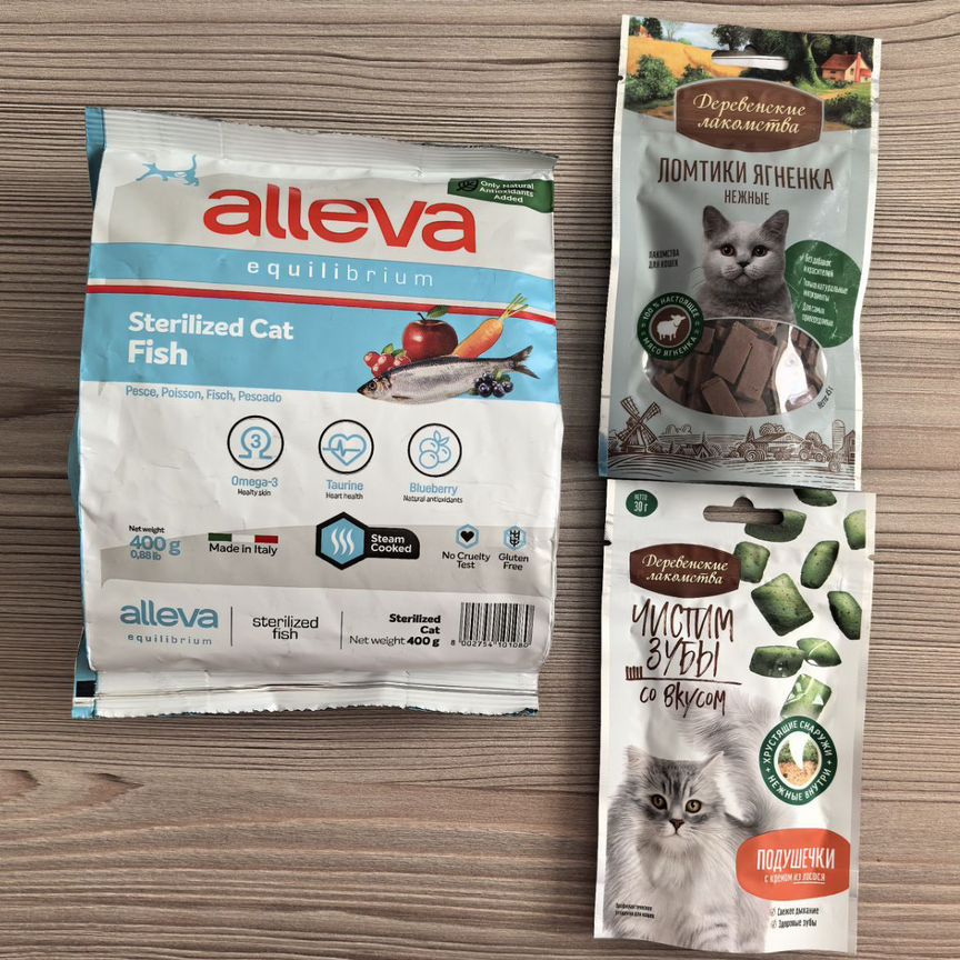 Alleva для кошек, Деревенские лакомства