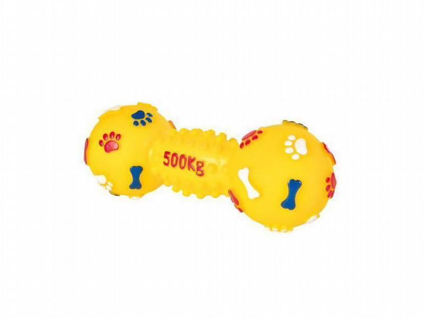 Trixie игрушка для собак, гантель с лапками 19 см