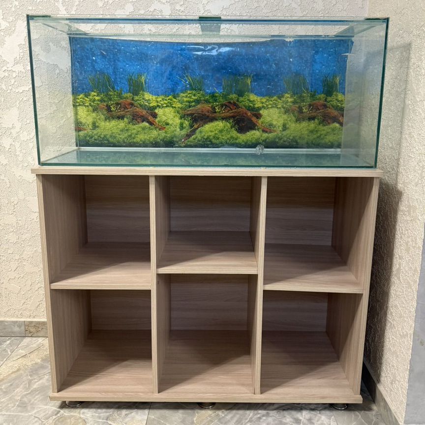 Аквариум с тумбой 140 литров