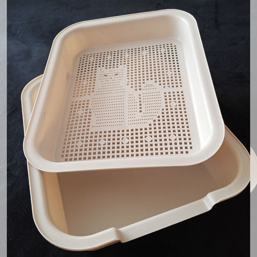 Лоток для кошек с сеткой