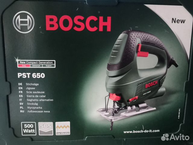 Лобзик bosch pst 650 купить в Москве | Товары для дома и дачи | Авито