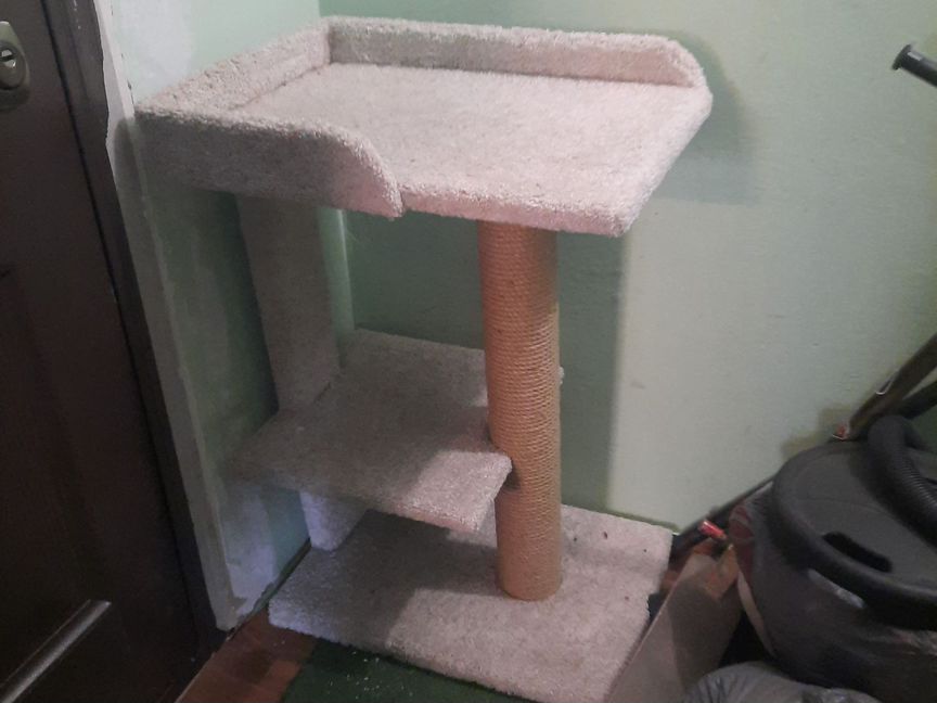Когтечесалка кошкин дом