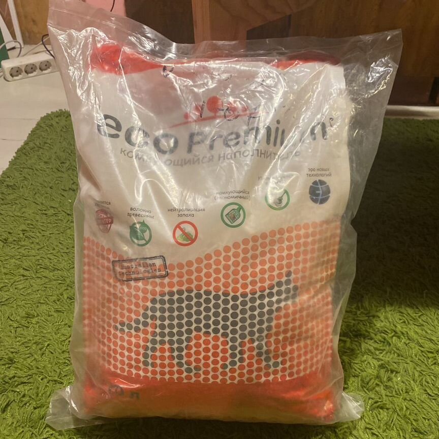 Наполнитель ECO-Premium комкующийся
