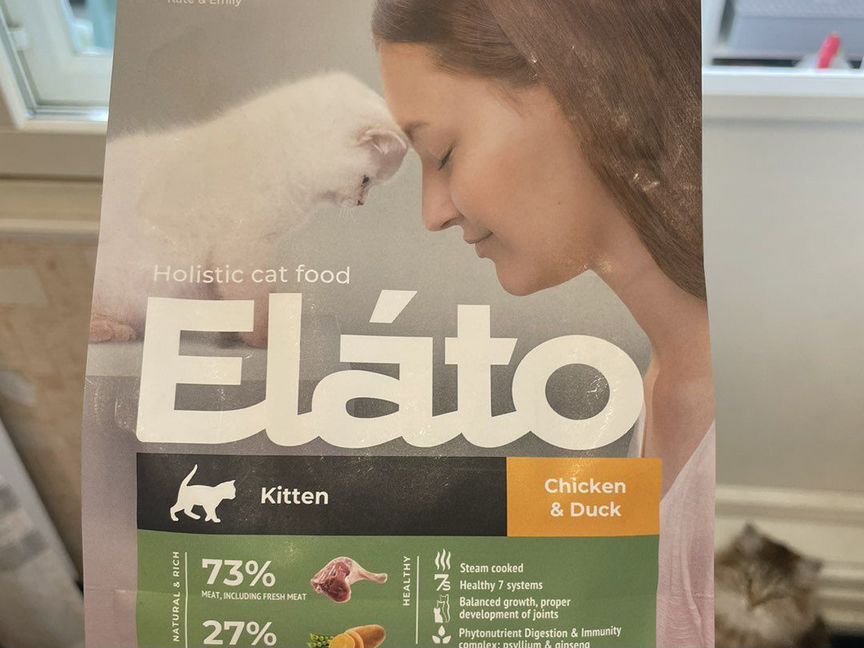 Корм Elato для котят