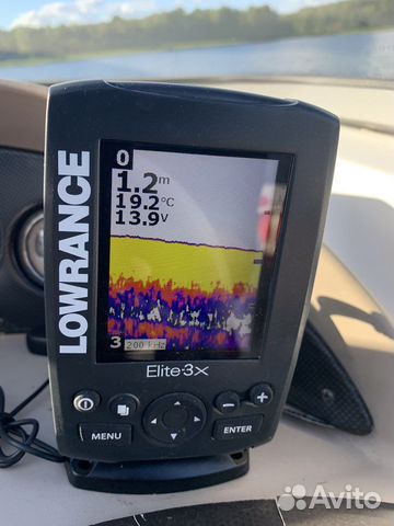 Эхолот lowrance elite 3X купить в Москве | Хобби и отдых | Авито