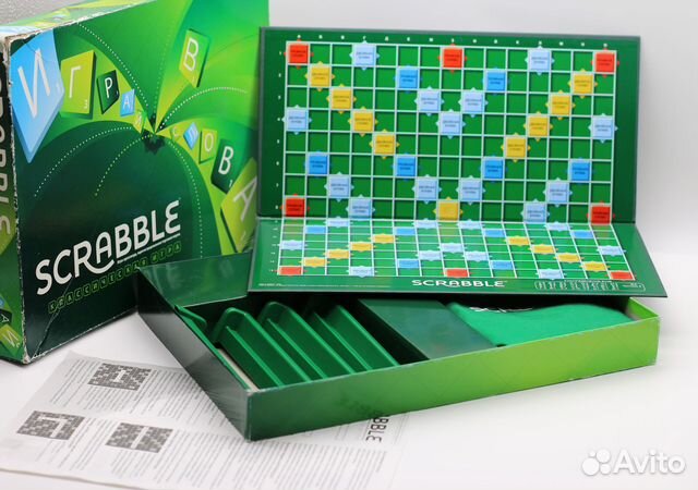 Игра скрабл Mattel Scrabble classic купить в Москве | Хобби и отдых | Авито