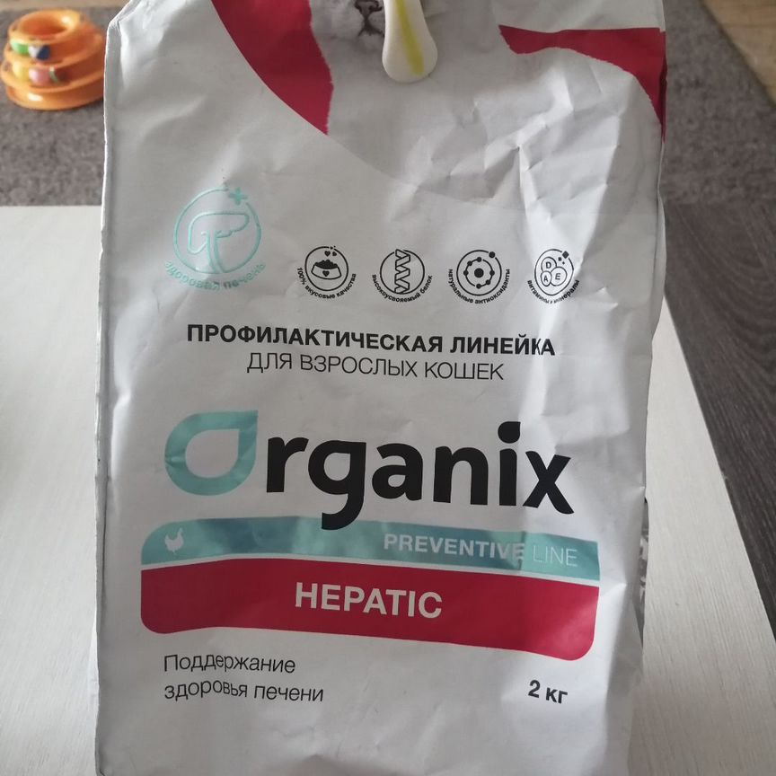 Корм сухой и влажный Hepatic для кошек