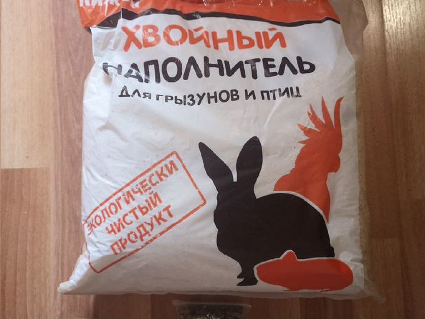 Корм и наполнитель для грызунов