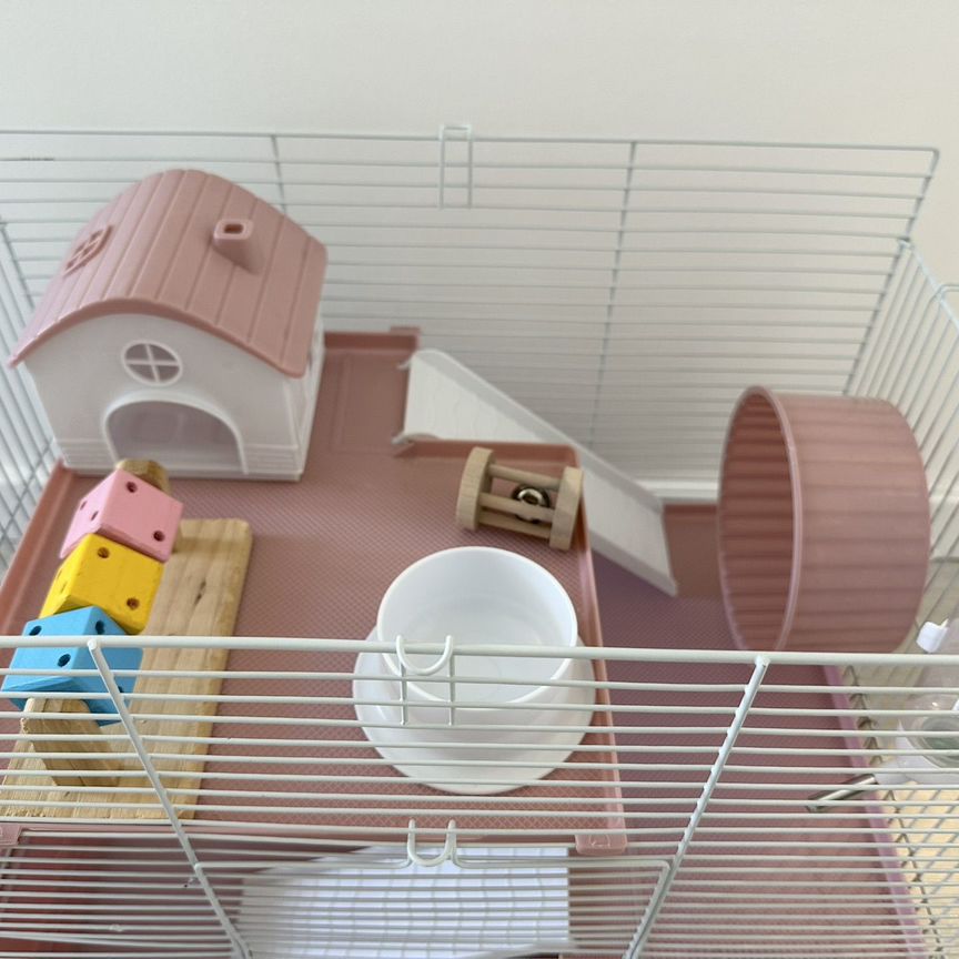 Клетка для хомяка б/у