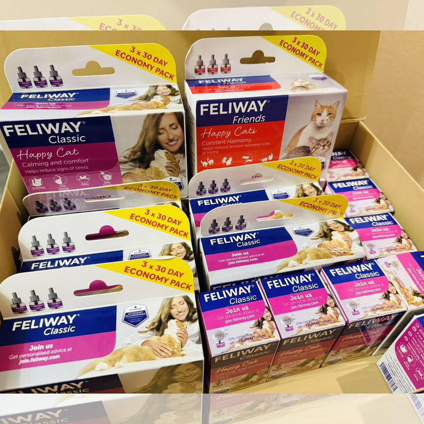 3 флакона Феливей феромоны для кошек Feliway