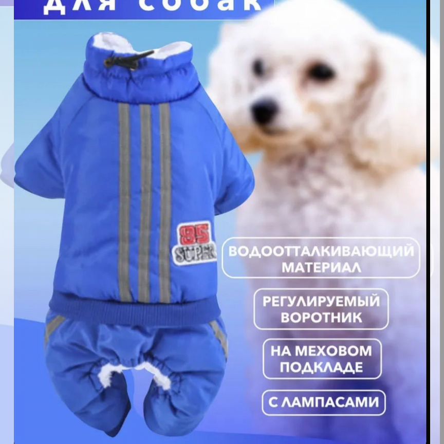 Одежда для собак средних пород зимняя