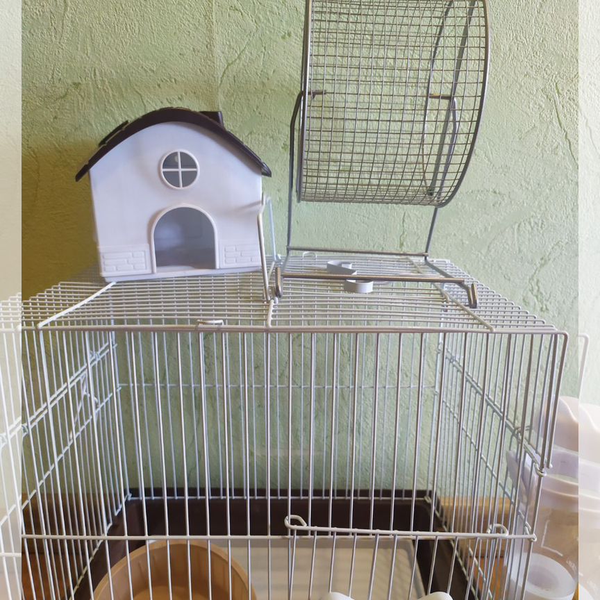 Клетка-переноска и аксессуары для хомяка