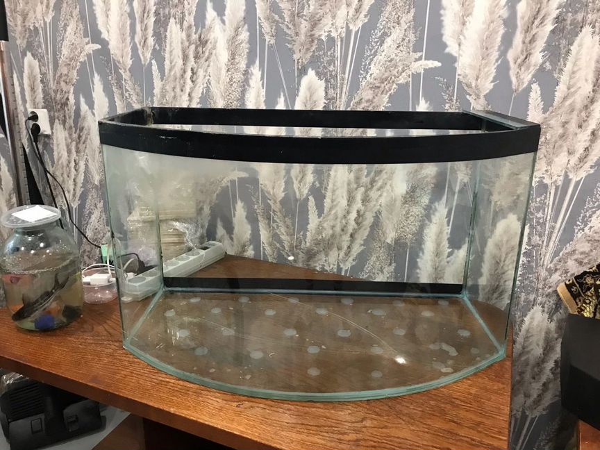 Аквариум 120 литров и замок для него