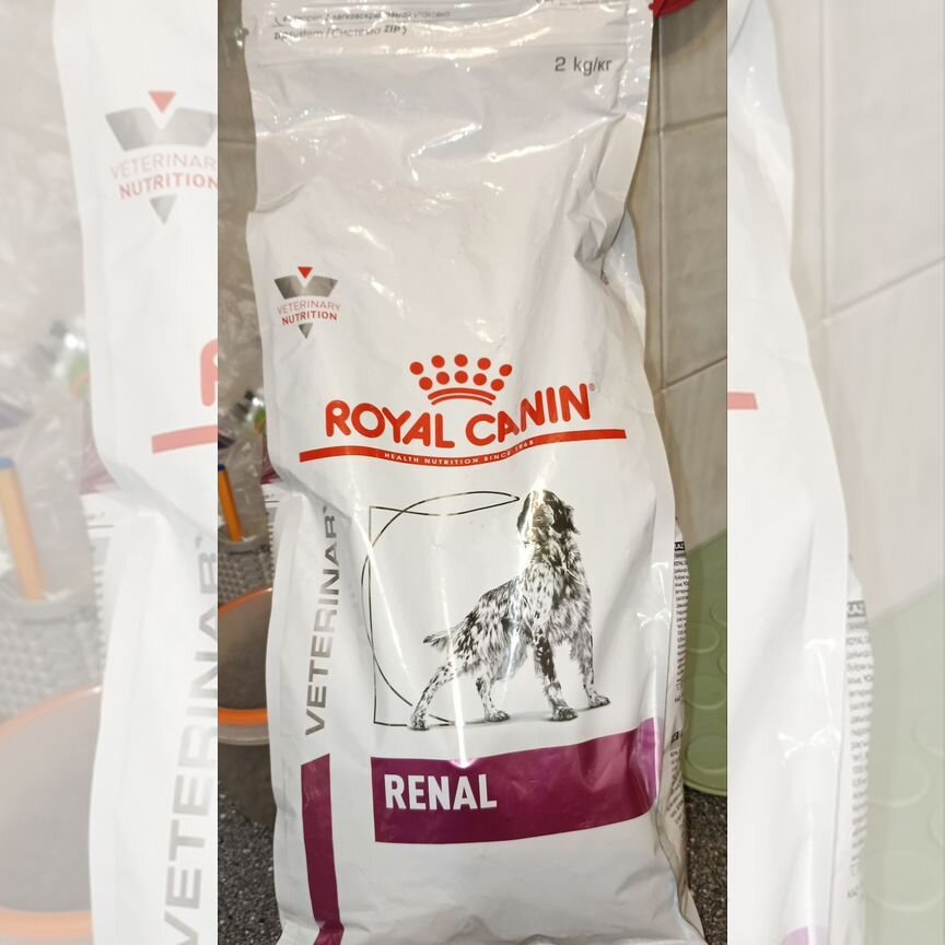 Сухой корм royal canin ренал для собак 2кг