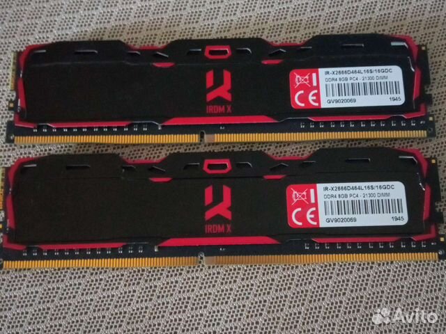 Оперативная память 2x8 irdm X DDR4 2666 CL16 купить в Новосибирске ...