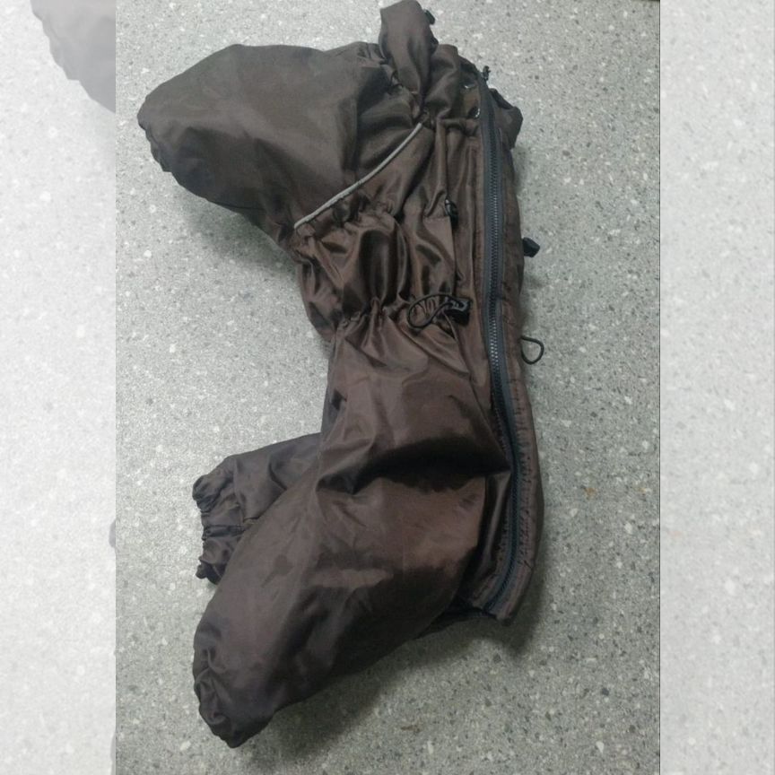 Зимний комбинезон для средней собаки