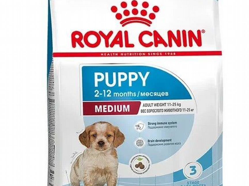 Корм для собак Royal Canin medium puppy