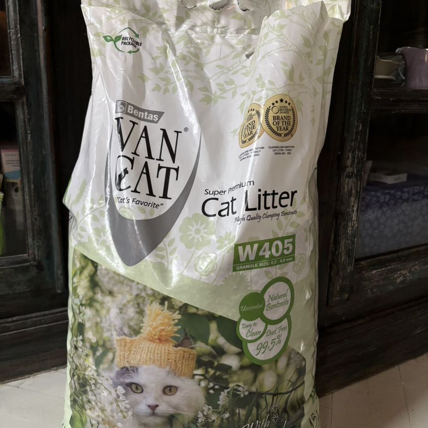 Van Cat наполнитель "100% натуральный"