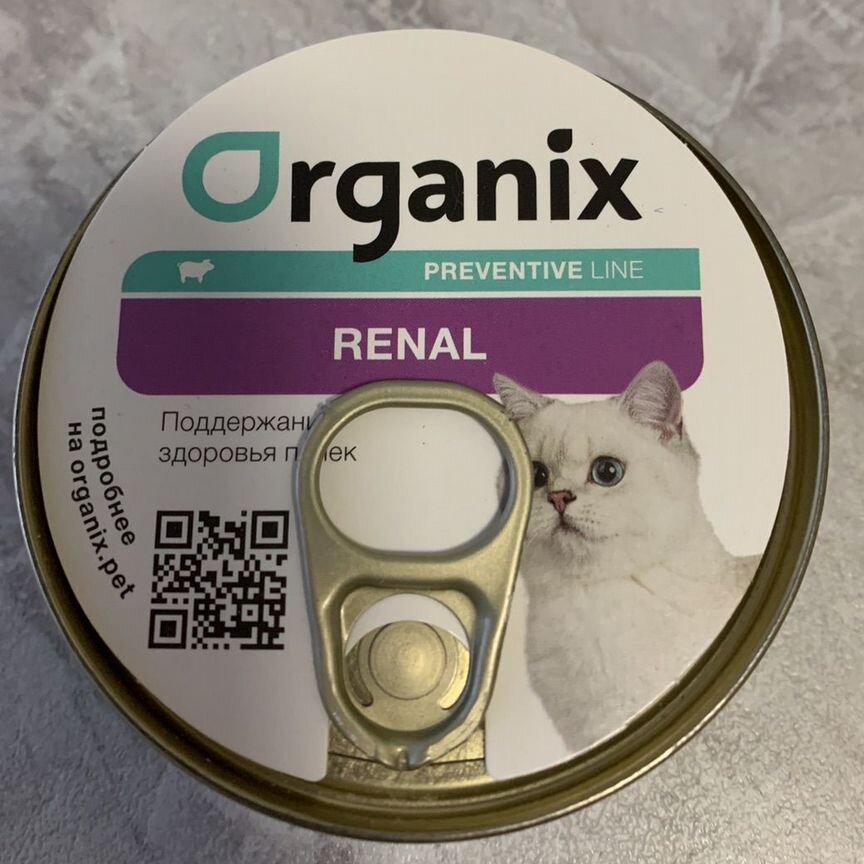 Корм для кошек Organix