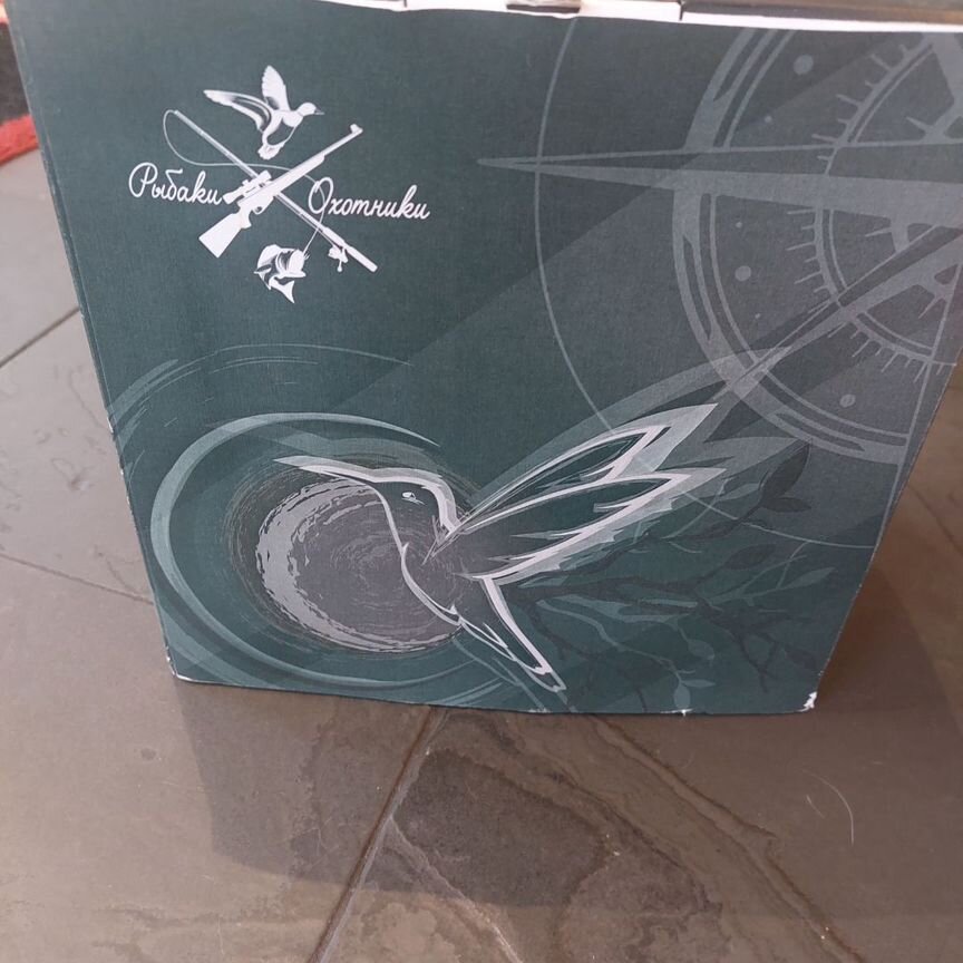 Кормушка для птиц "Рыбаки и охотнки"