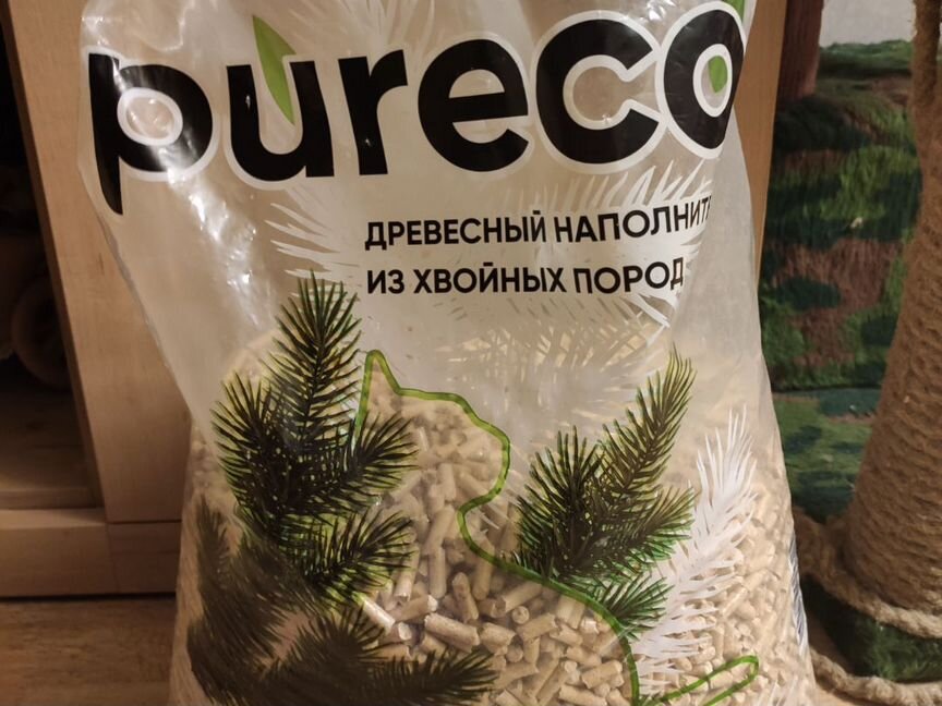 Кошачий наполнитель pureco