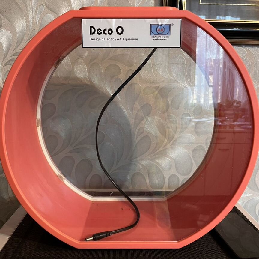 Аквариум "Deco O UPG", 20л, оранжевый