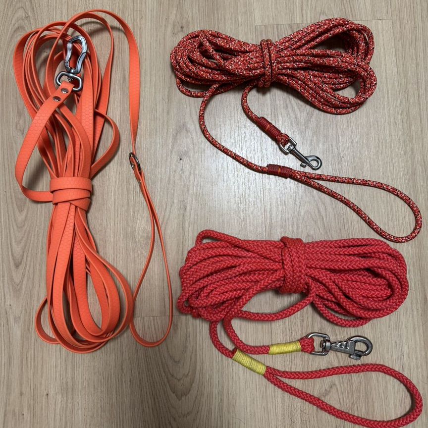 Поводок прогуочный страховочный 10 и 8 метров